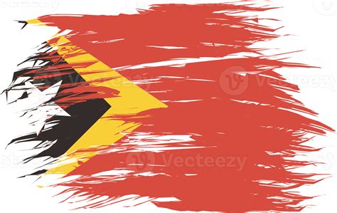 Timor Leste Flag Abstract Shape 47844507 Png