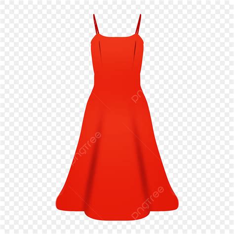 Clip Art Red Dress