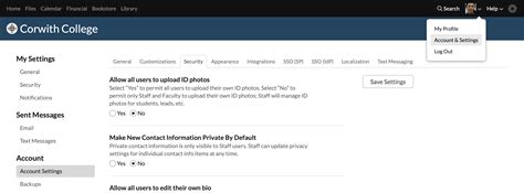 Security Settings For Your Schools Populi Account Populi Knowledge Base