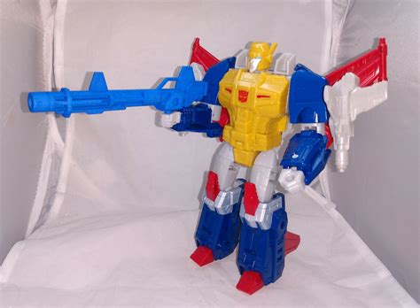 3d Printed Metalhawk Jet Rifle Pretenders Transformers • Made With Shapeways・cults