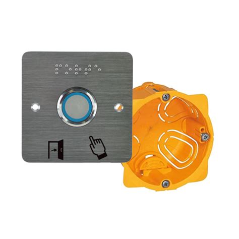 Bouton Poussoir Pmr Inox Izyx Systems Accor Solutions