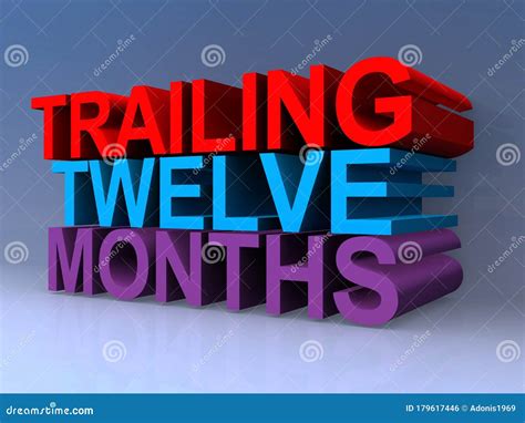 trailing twelve months stock illustration illustration of statement