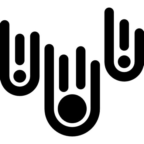 Asteroids Basic Rounded Filled Icon