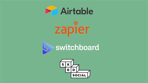 automated quote image generation with airtable zapier and skedsocial