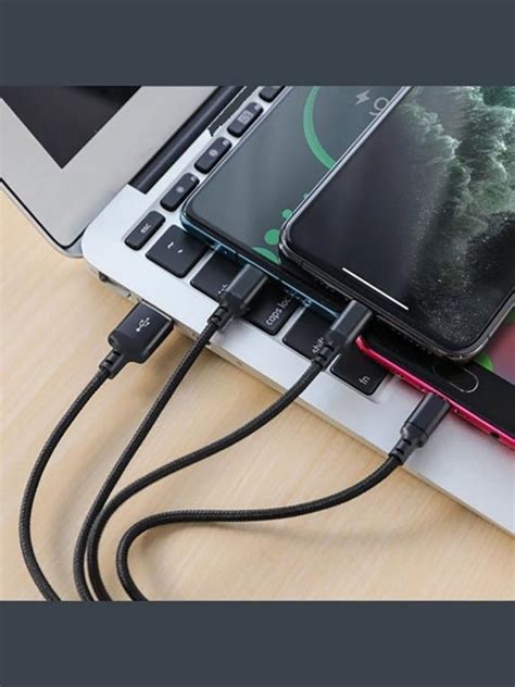 Кабель для зарядки 3 в 1 (lightning, TYPE-C, MICRO-USB) провод быстрая ...