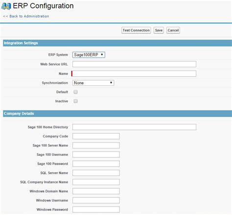Salesforce Side Configuration For Gumu™ Salesforce Sage 100 Erp Integration