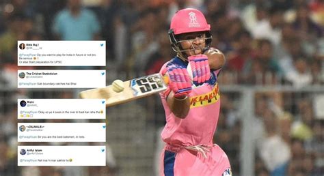 Be Serious Or Else Start Preparation For Upsc Fans Troll Riyan Parag For Posting Videos