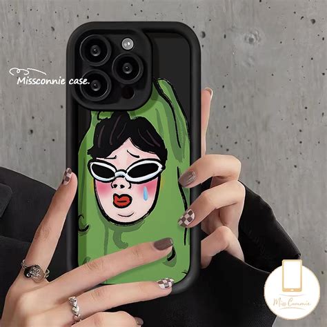 เคสโทรศัพท์มือถือแบบนิ่ม กันกระแทก ลายการ์ตูนเด็กผู้หญิง แตงโม อิโมจิ