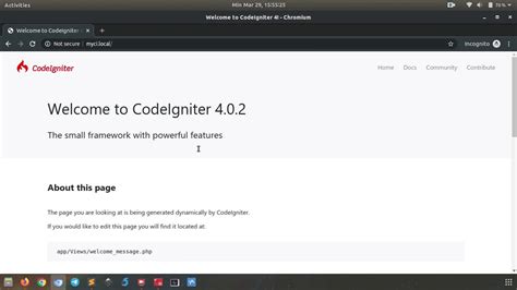 Install CodeIgniter Di Ubuntu YouTube