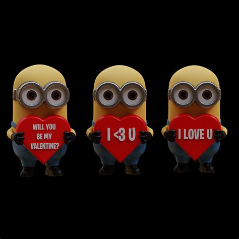 Minion Valentines Kort