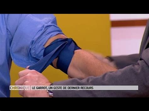 Le Garrot Un Geste De Dernier Recours