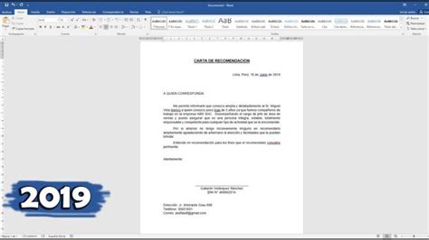 Descubre Cómo Crear El Machote Perfecto Para Una Carta De Referencia