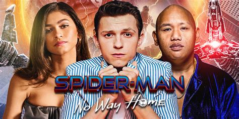 Tom Holland Zendaya And Jacob Batalon On Spider Man No Way Home