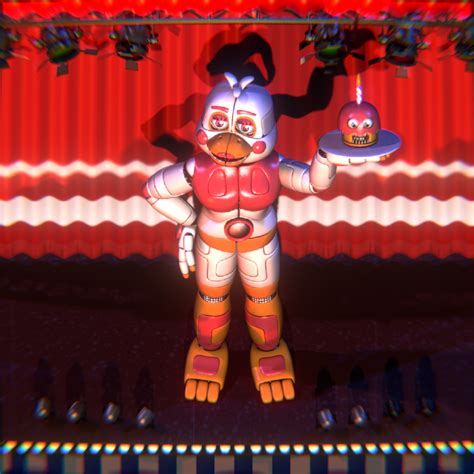 Fnafsl Debut Funtime Chica By Mangoisei On Deviantart