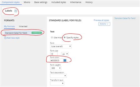 How To Change Read Only Color Of Text Input Fields Using Skin Rule Support Center