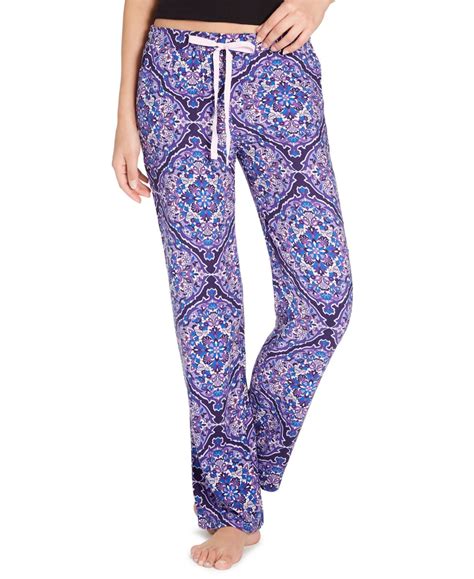 Vera Bradley Plaid Flannel Pajama Pants Womens Regal Rose Medium