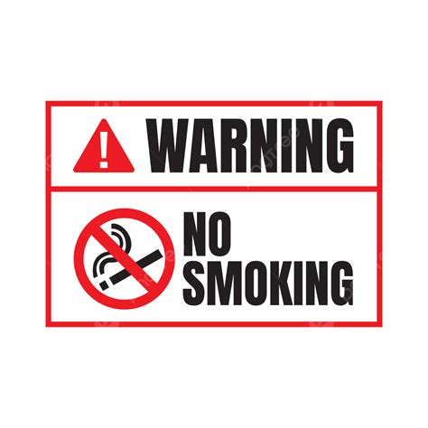 Warning No Smoking Sign Board No Smoking Sign No Vaping Vector Quit
