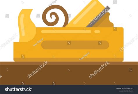 Vector Image Woodworking Bench Plane Isolated Stock Vector Royalty Free 2231492547 Shutterstock