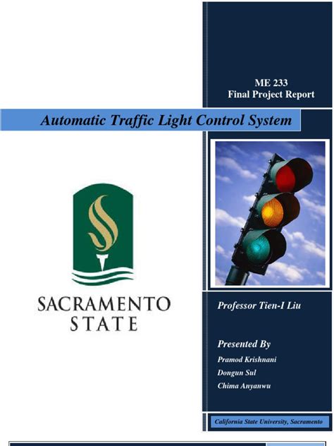 Automatic Traffic Light Control System Pdf Traffic Congestion Computer Simulation