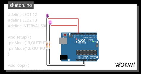 Blikanie Lediek 05s2s Wokwi Esp32 Stm32 Arduino Simulator Blikanie Lediek 05s2s Wokwi Esp32 Stm32 Arduino Simulator