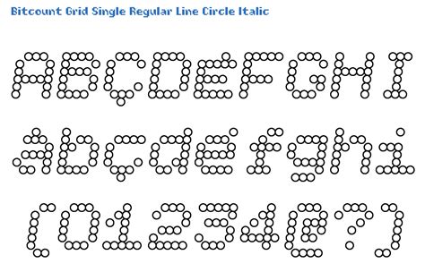 bitcount grid