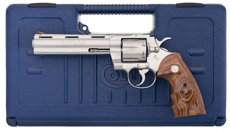 Colt Python Elite Double Action Revolver With Case Rock Island Auction