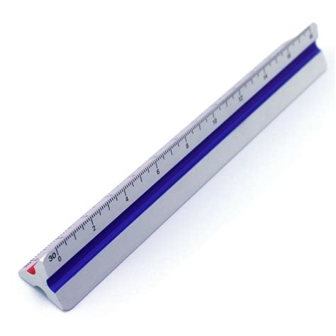 Color Coded Engineer Solid Triangular Drafting Scale Item