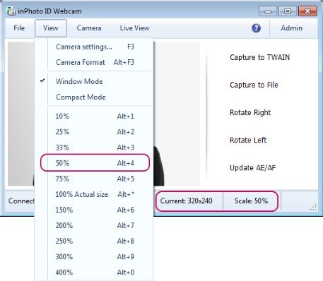 Main Window Scale