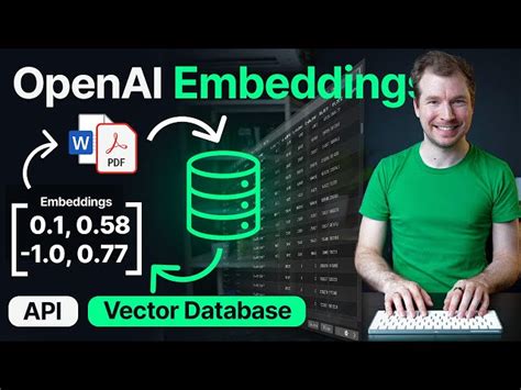 openai embeddings and vector databases crash course frank s world of