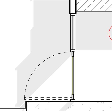 solved door frame lineweights displaying above wall autodesk community