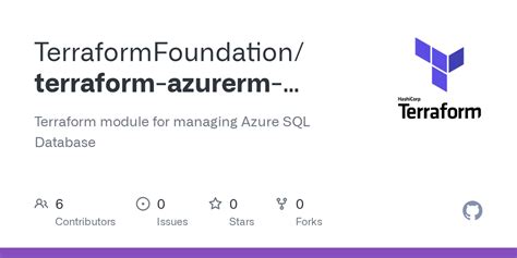 Github Terraformfoundationterraform Azurerm Mssql Database
