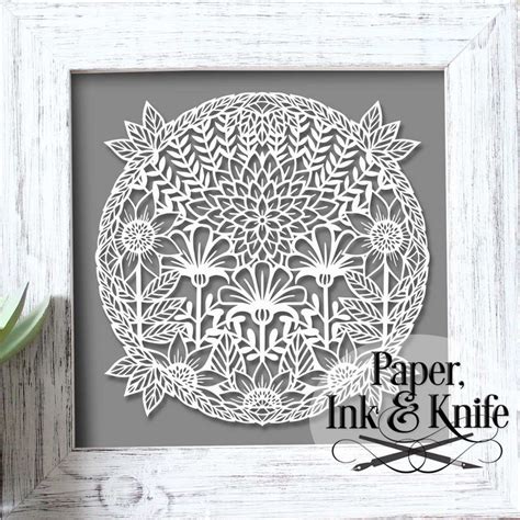 Papercut Pattern Etsy