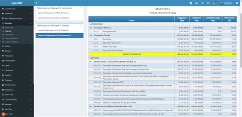 Modul Keuangan Laporan Bidang Semester 1 Tidak Sesuai · Issue 6510