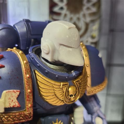 Retributors Chapter Mkvi Helmet For Joytoy Sm2 Sized Loyalists Marine