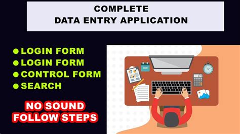Complete Data Entry Software In Microsoft Access No Voice Youtube