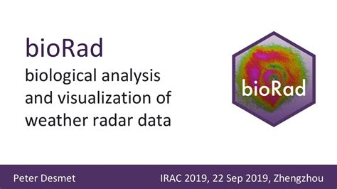 Biorad Biological Analysis And Visualization Of Weather Radar Data