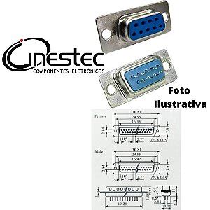 CONECTOR DB MACHO SOLDA FIO Cinestec