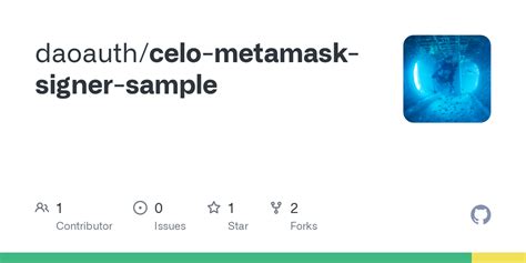 Github Daoauthcelo Metamask Signer Sample