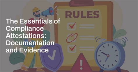 the essentials of compliance attestations documentation and evidence