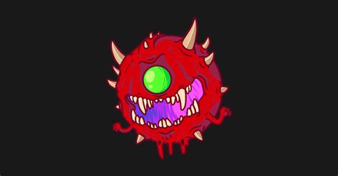 Doom Cacodemon Doom T Shirt TeePublic