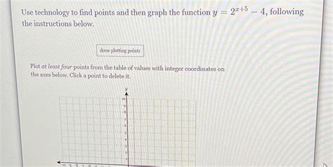 [solved] could you write 5 points i can plot use technology to find
