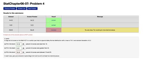 solved statchapter06 07 problem 4 previous problem problem