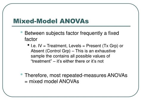 Ppt Repeated Measures Anova Powerpoint Presentation Free Download Id 9660809
