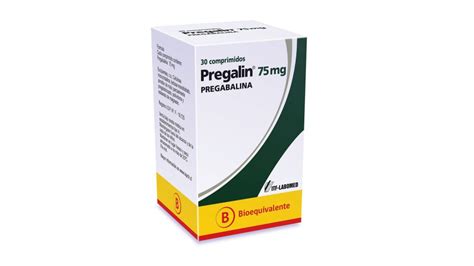 Nibitha Pregalin Pregabalina 75mg X 30 Comprimidos