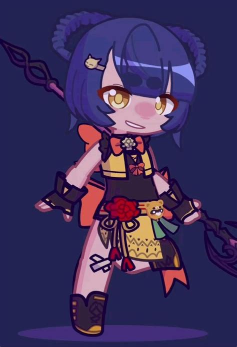 Gacha Life 2 Xiangling Design Vs Gacha Club Design Genshin Impact My