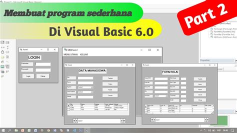 part 2 visual basic 6 0 youtube
