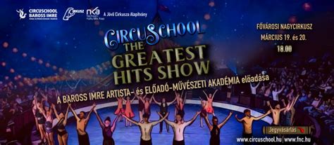 Circuschool The Greatest Hits Show A Baross Imre Artista és Előadó Művészeti Akadémia