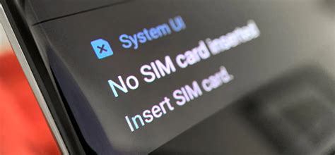 permanently remove the no sim card inserted notification on your
