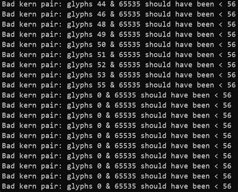 Fontforge Moduel In Python Wouldn T Load Some Font Files That Actually Work And Get