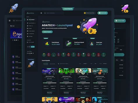 Web3 Launchpad Dashboard Designs Themes Templates And Downloadable Graphic Elements On Dribbble